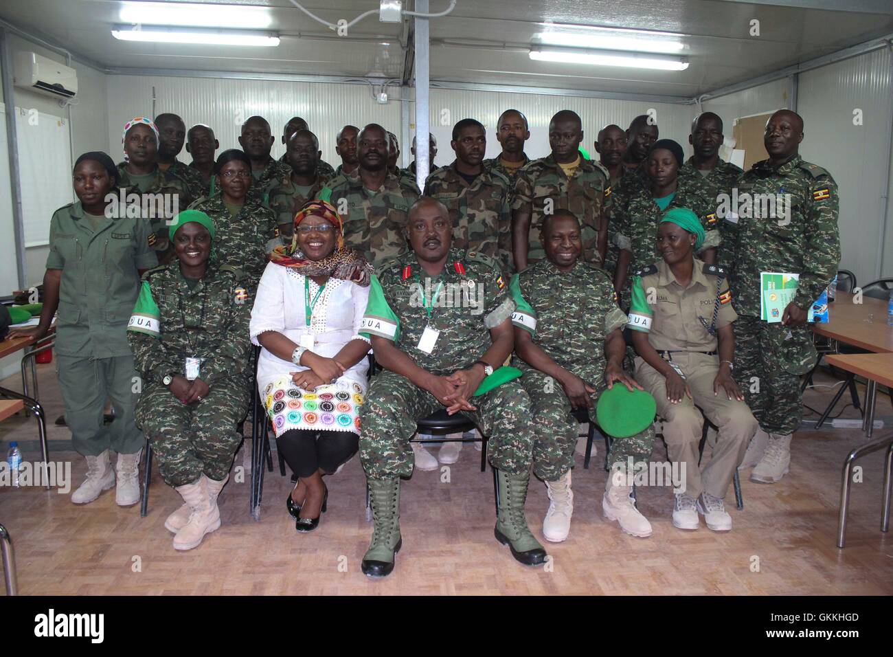 Newly deployed African Union Mission in Somalia (AMISOM) peacekeepers ...
