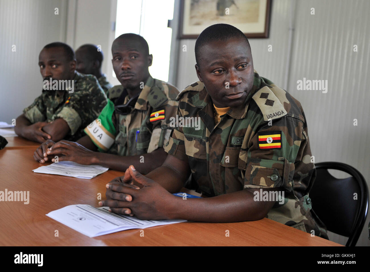 African union peacekeepers uganda hi-res stock photography and images ...