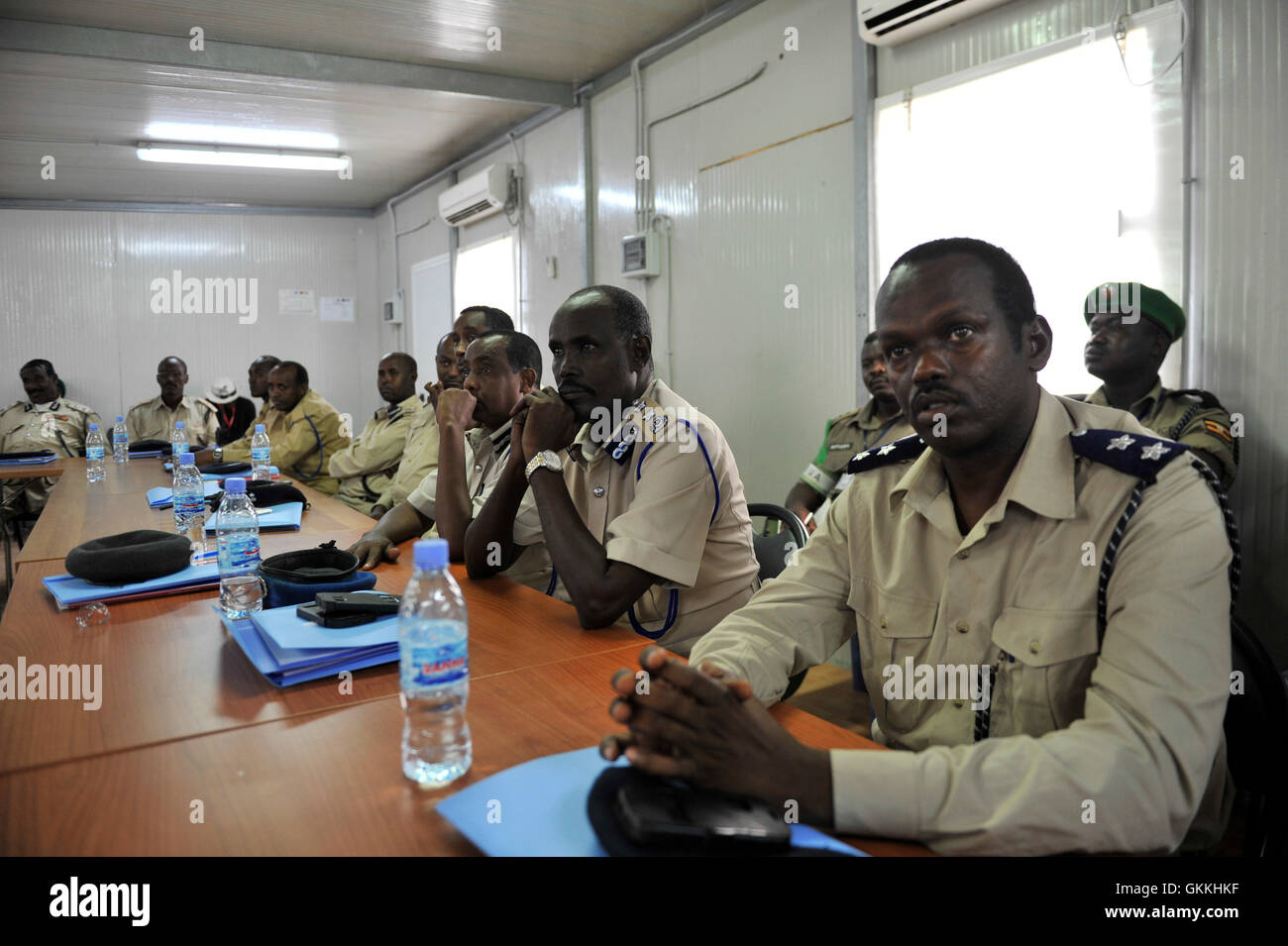 From April 22-28, 2015, senior Somali police officers attended a six ...