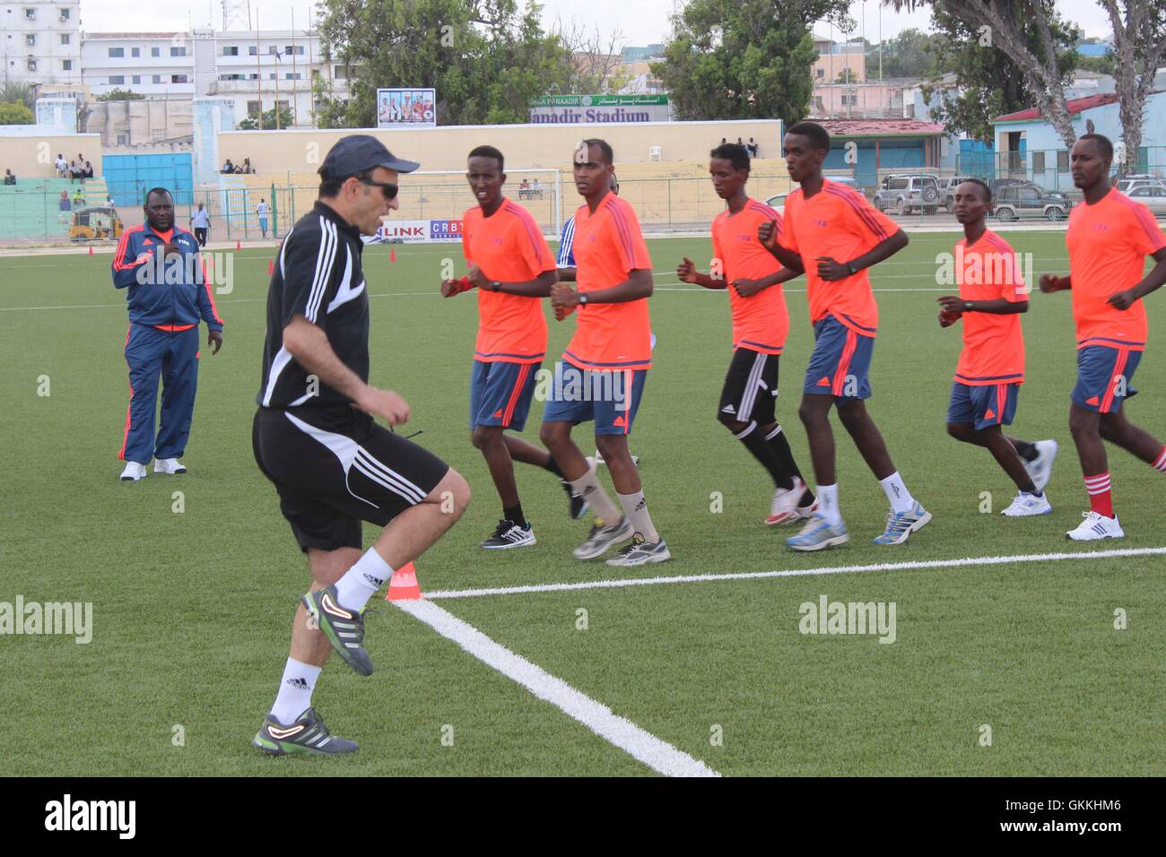 On April 28, 2015, a FIFA fitness instructor gave instructions to ...