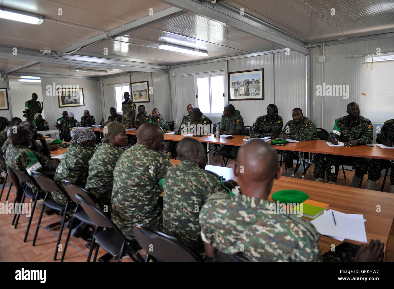 African union peacekeepers uganda hi-res stock photography and images ...