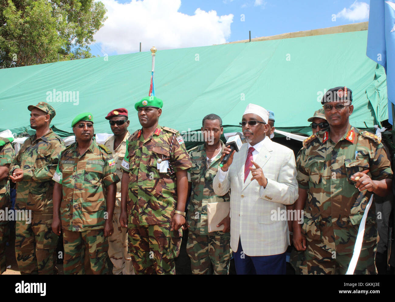 President Sharif Hassan Sheikh Adan of the Interim South West ...