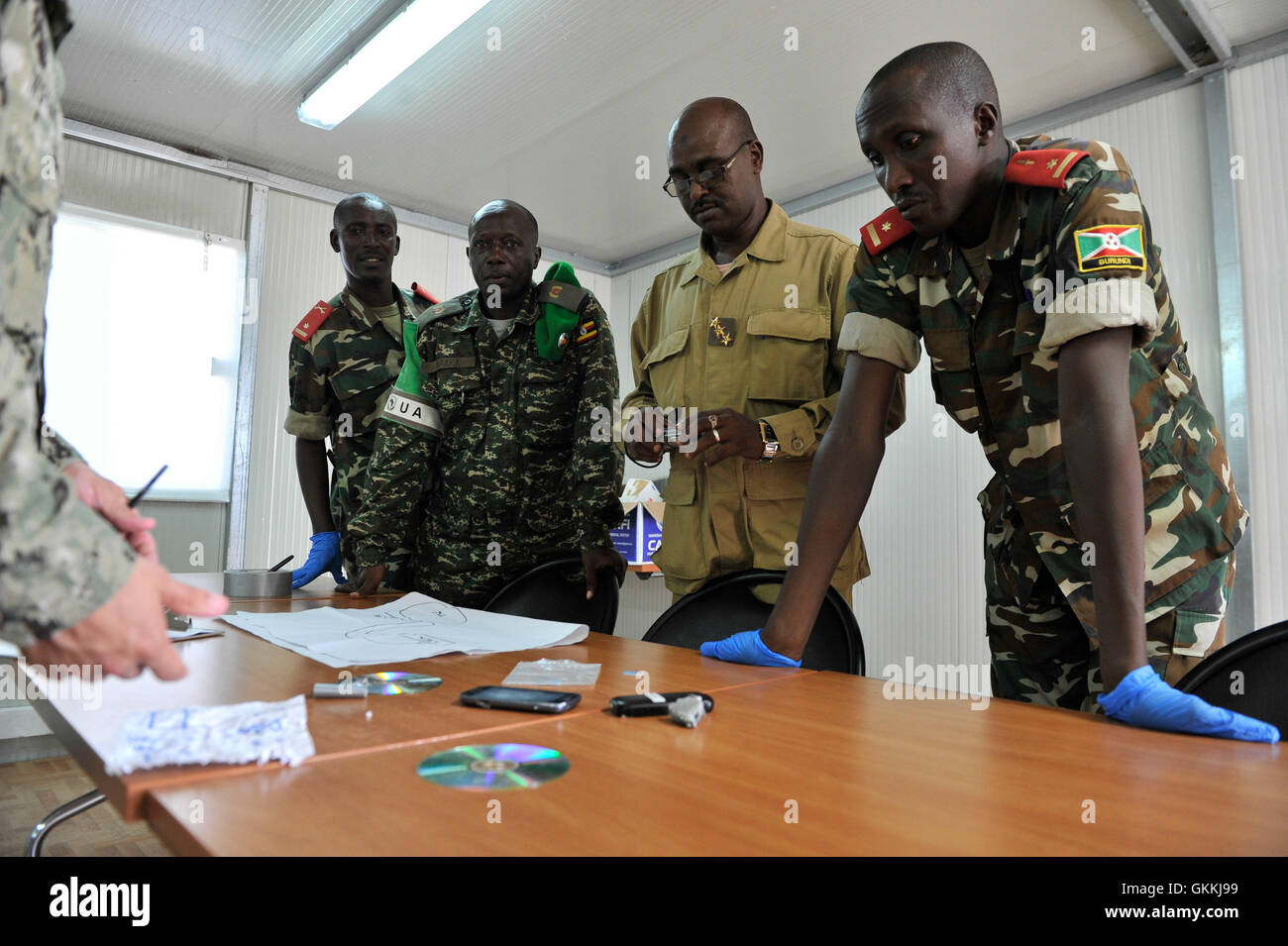 Military information officers from various AMISOM sectors attend a five ...