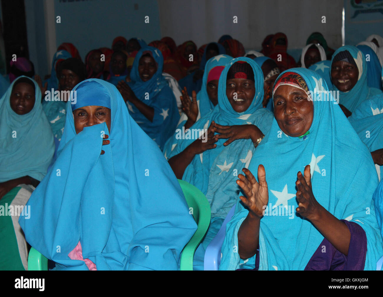 On May 10, 2015, residents of Hodan district in Mogadishu gathered for ...