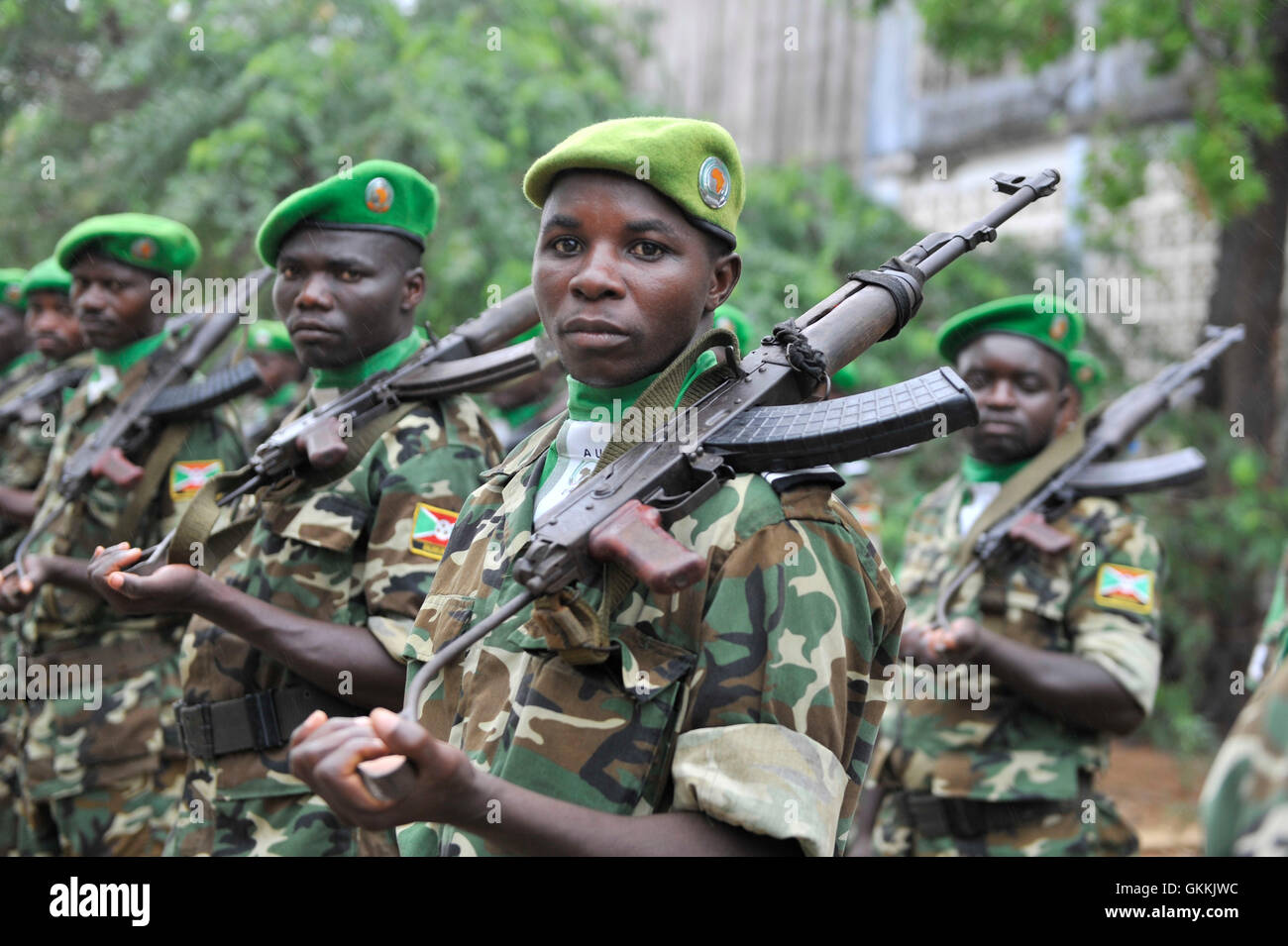 On May 30, 2015, AMISOM troops from Burundi participated in a medal ...