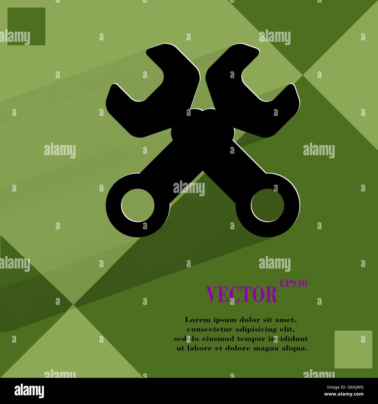 Spanner image Stock Vector Images - Alamy