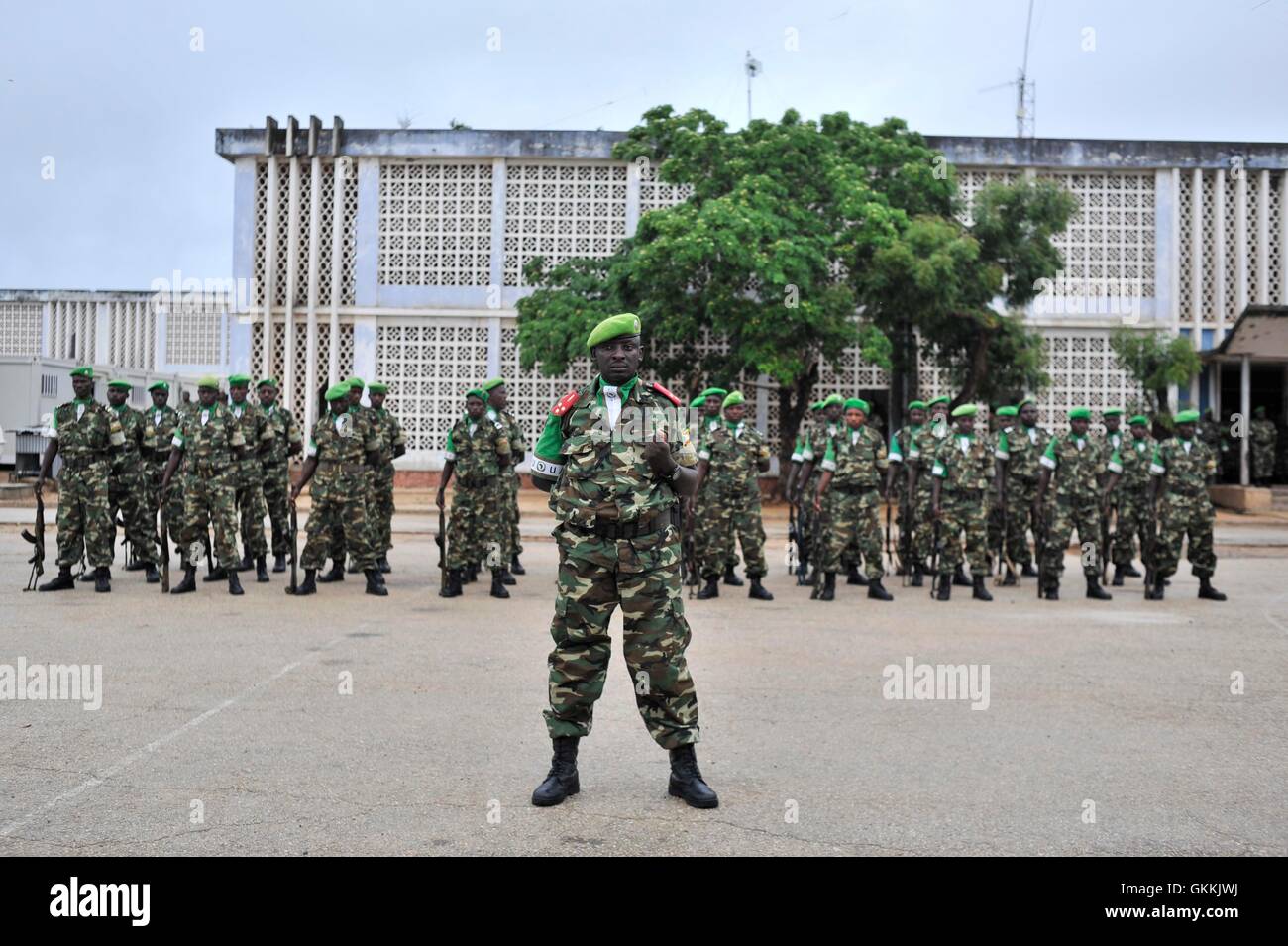 On May 30, 2015, 1,828 Burundian AMISOM troops received medals during a ...