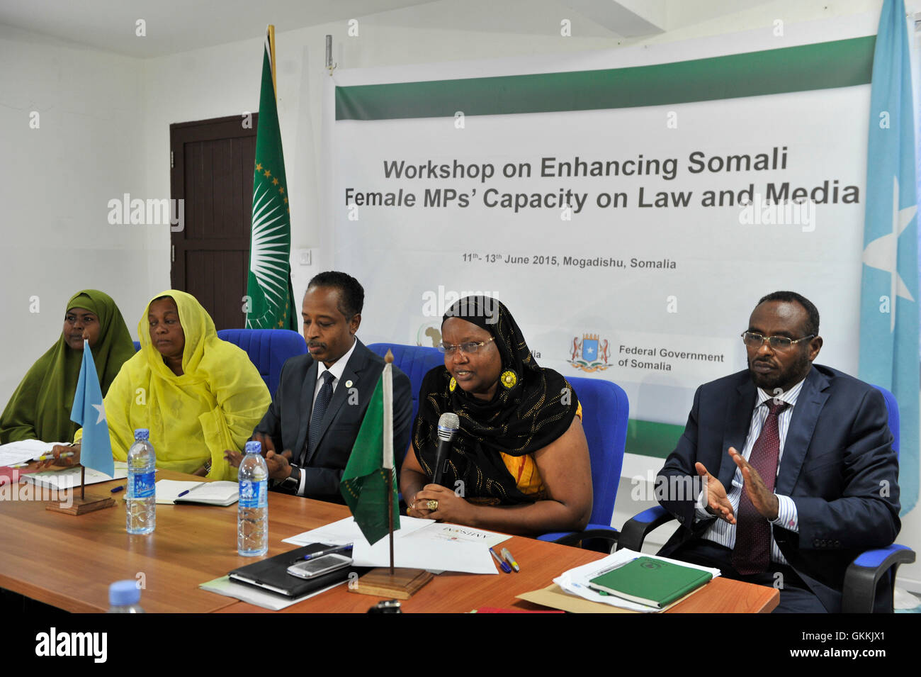 Mumina Sheikh Omar, Deputy Minister for Women and Human Rights, Mahad ...