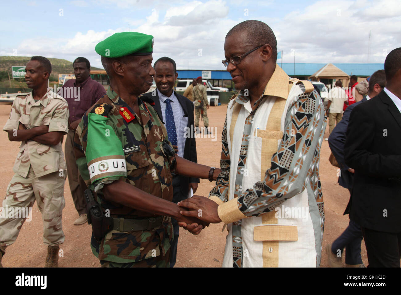 The African Union Special Envoy to Somalia, Ambassador Maman Sidikou ...