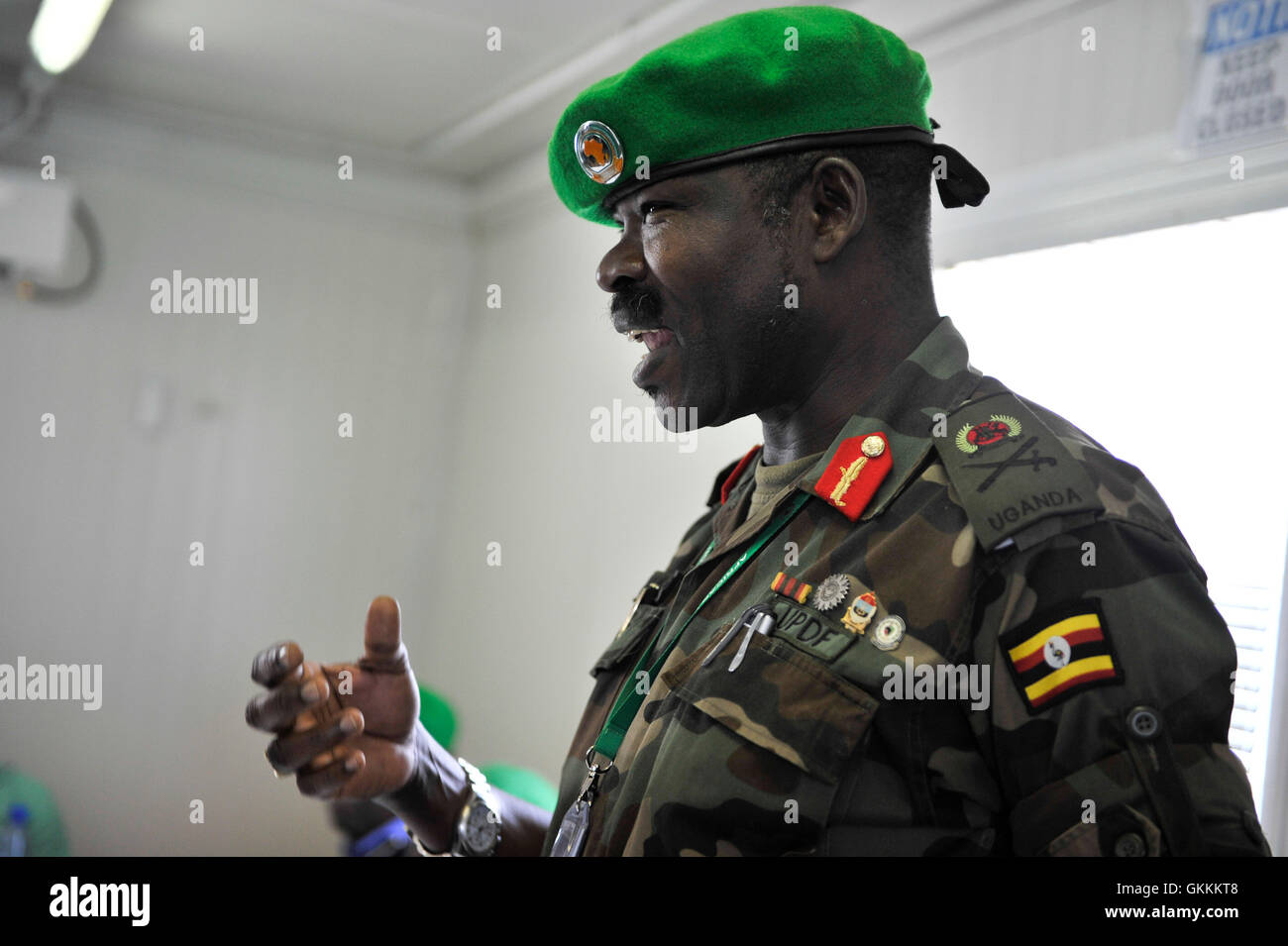 Amisom deputy force commander support hi-res stock photography and images - Alamy