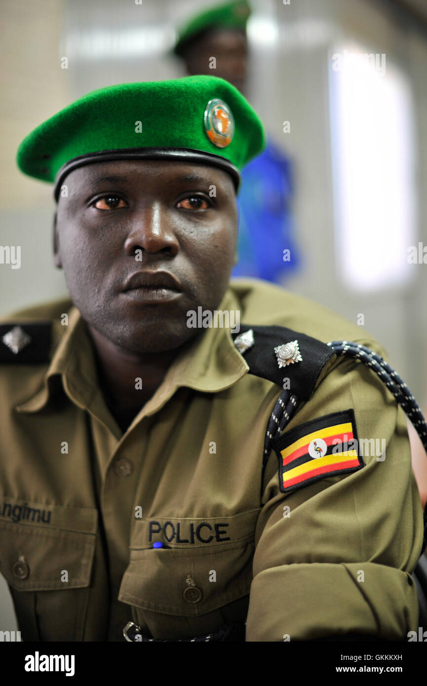 On August 14, 2015, a newly deployed Ugandan Police officer ...