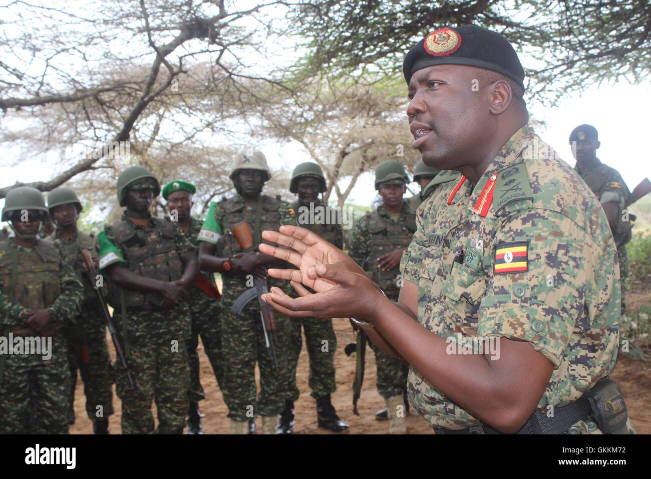 On August 26, 2015, Uganda's Deputy Chief of Defense Forces (D/CDF) Lt ...