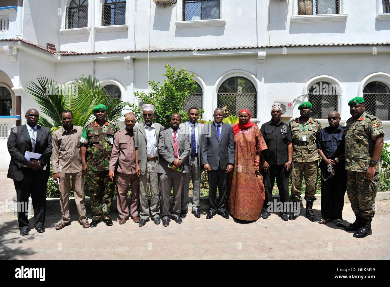 Ambassador Maman Sidikou, the SRCC for Somalia, his deputy Lydia ...