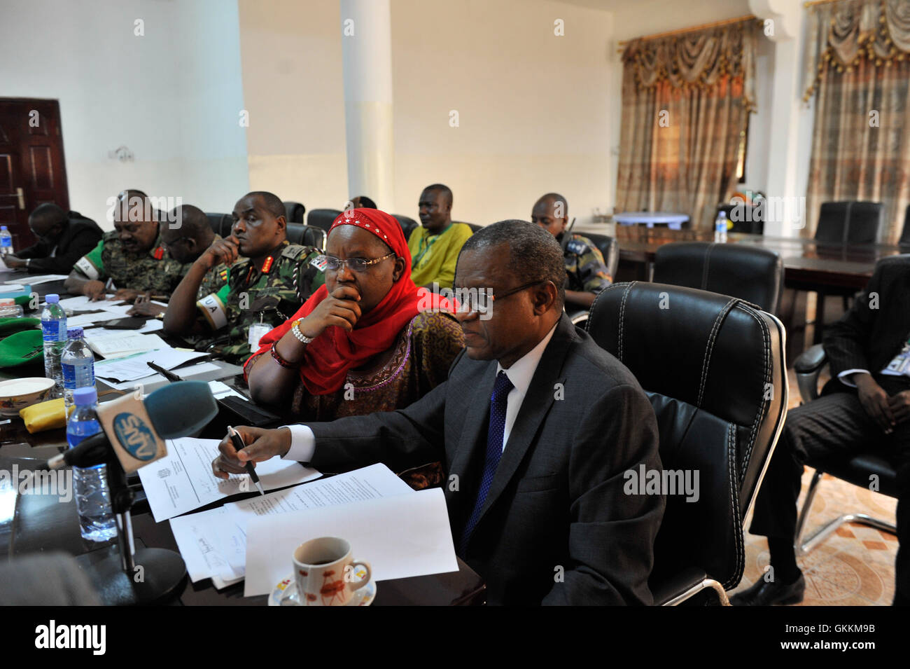 On August 11, 2015, Ambassador Maman Sidikou, SRCC for Somalia, and his ...
