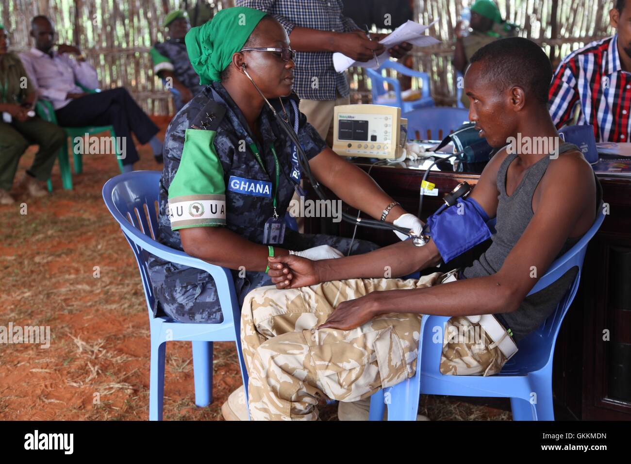 On September 9, 2015, an AMISOM police officer conducted a medical ...