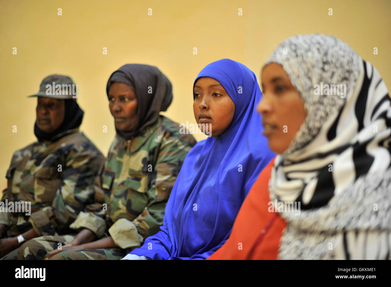 On September 9, 2015, Somalia's First Lady, Sahra Omar Hassan, met with ...