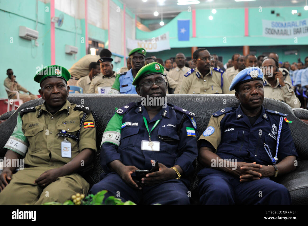 On August 19, 2015, 138 Somali police officers completed training at ...