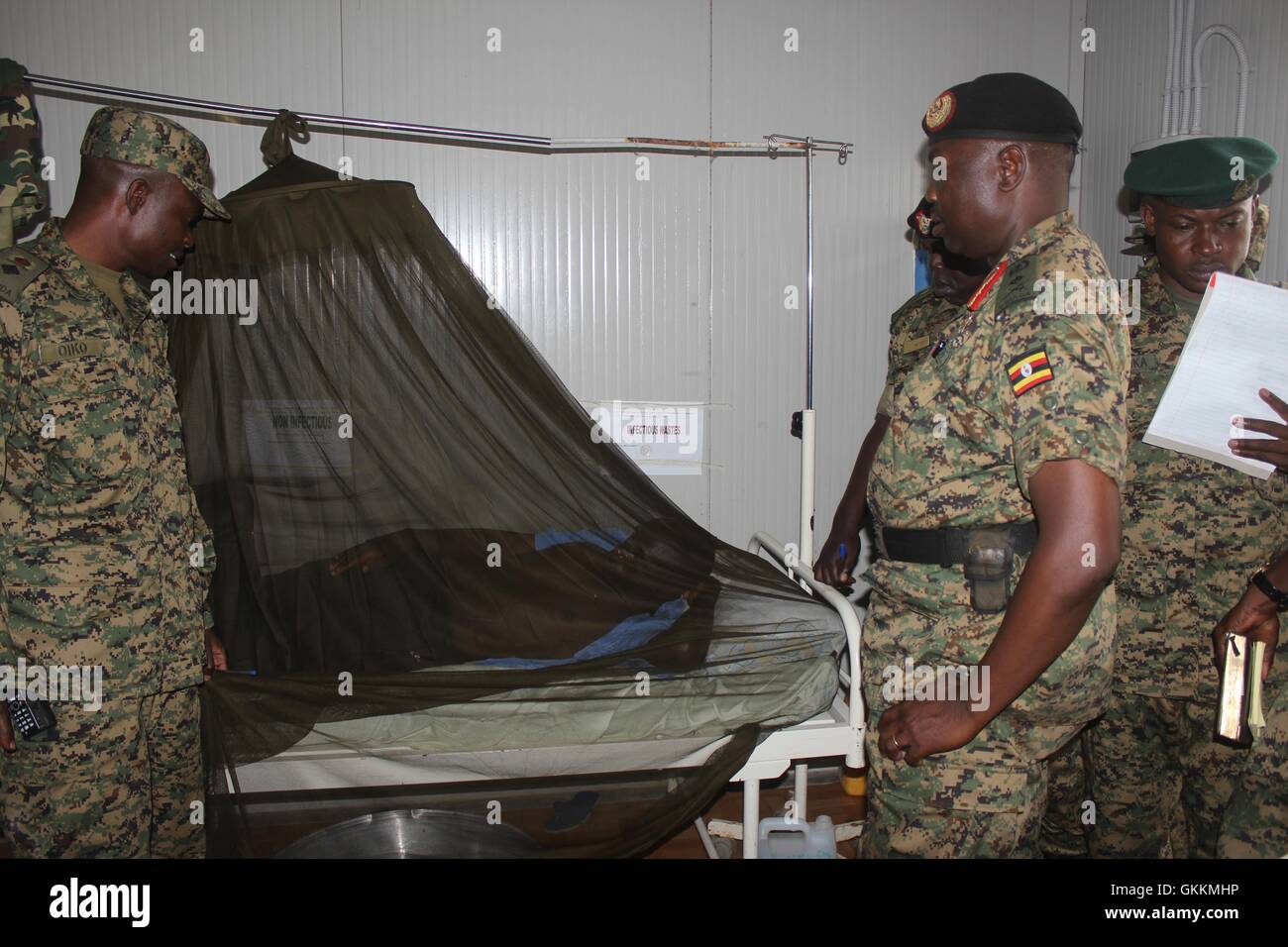 Lt Gen. Charles Angina, Uganda's Deputy Chief of Defence Forces, visits ...