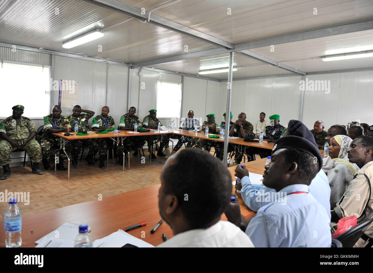 AMISOM officers from Uganda, Kenya, Djibouti, Ethiopia, and Nigeria ...