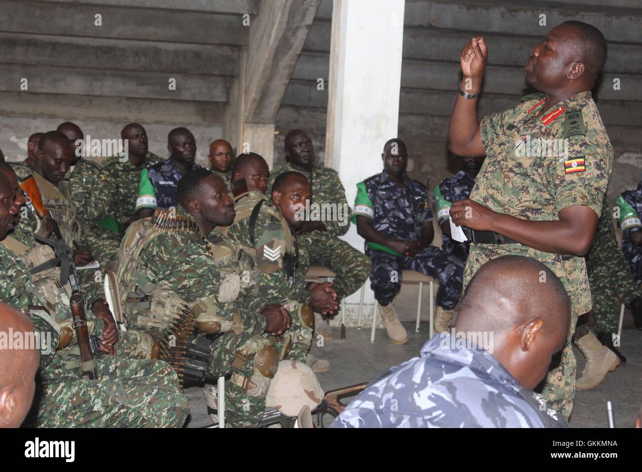 On August 26, 2015, Lt. Gen. Charles Angina, Uganda's Deputy Chief of ...
