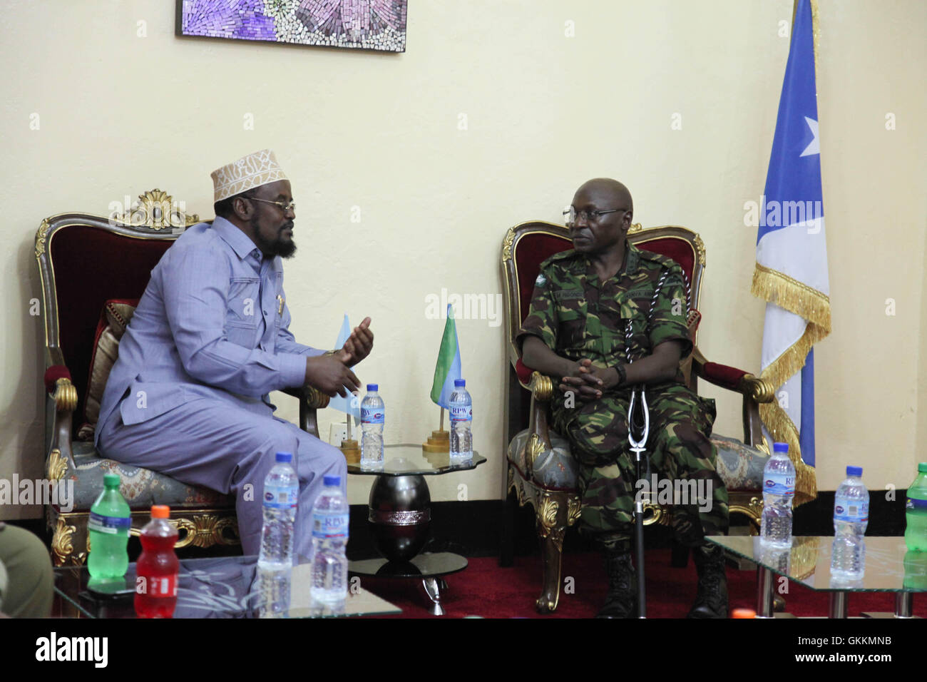 Kenya Defence Forces (KDF) Army Commander, Lt. General Leonard Ngondi ...