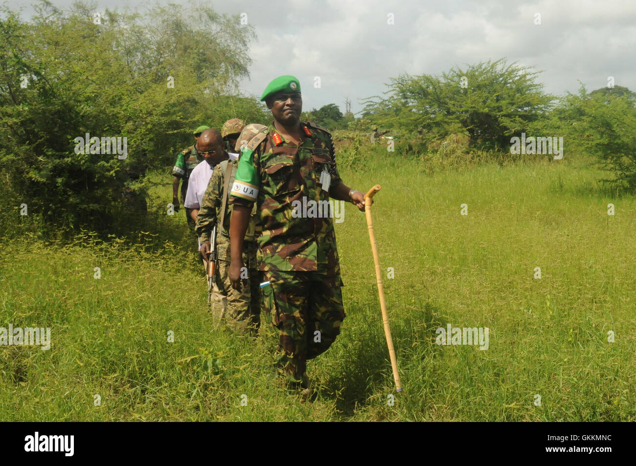 AMISOM Force Commander, Lt. Gen. Jonathan Rono, and Sector One ...