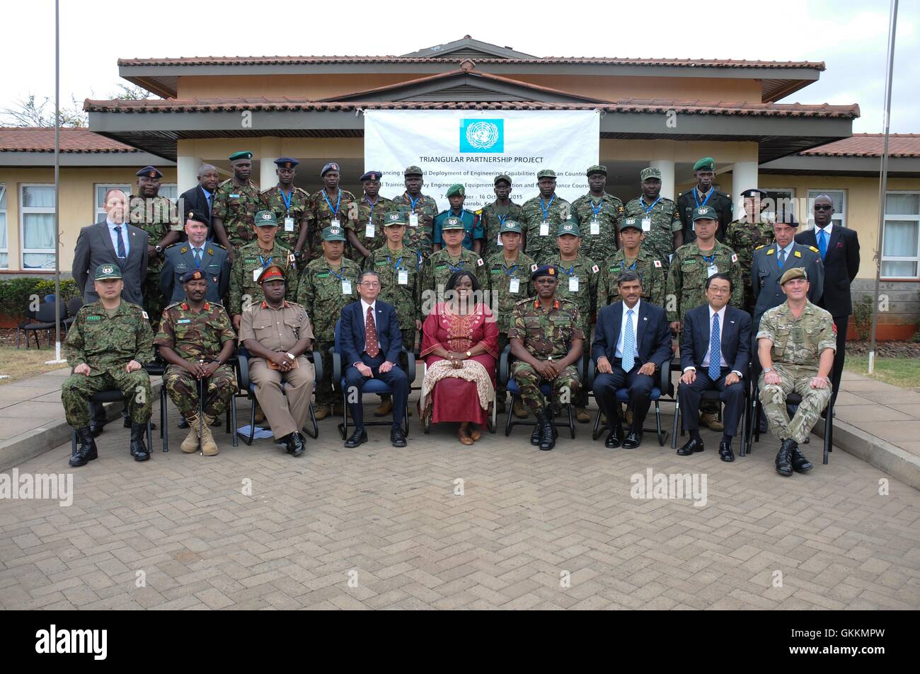 A group photo taken at the conclusion of the Tripartite Partnership ...