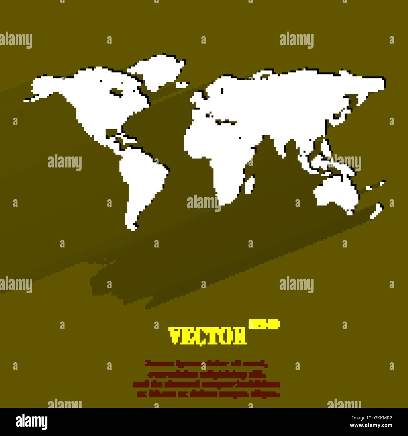 World map web icon, flat design Stock Vector Image & Art - Alamy