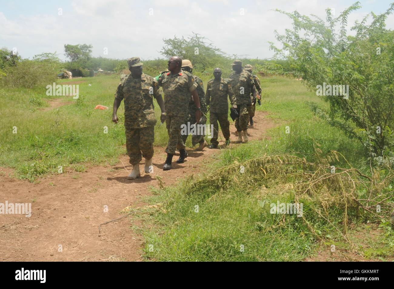 Uganda’s Chief of Defence Forces, Gen. Katumba Wamala, and AMISOM ...