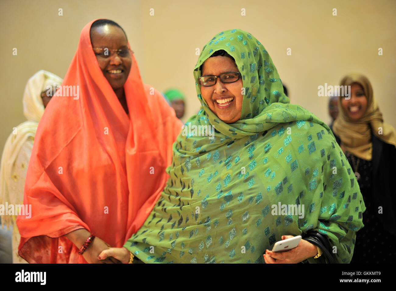 On September 9, 2015, Somalia's First Lady, Sahra Omar Hassan, welcomed ...