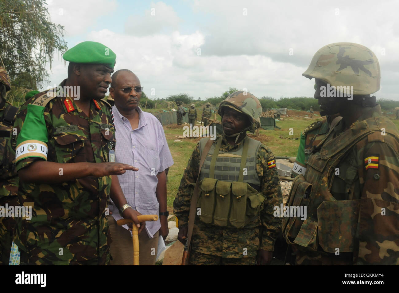 On September 5, 2015, Lt. Gen. Jonathan Rono, AMISOM's Force Commander ...