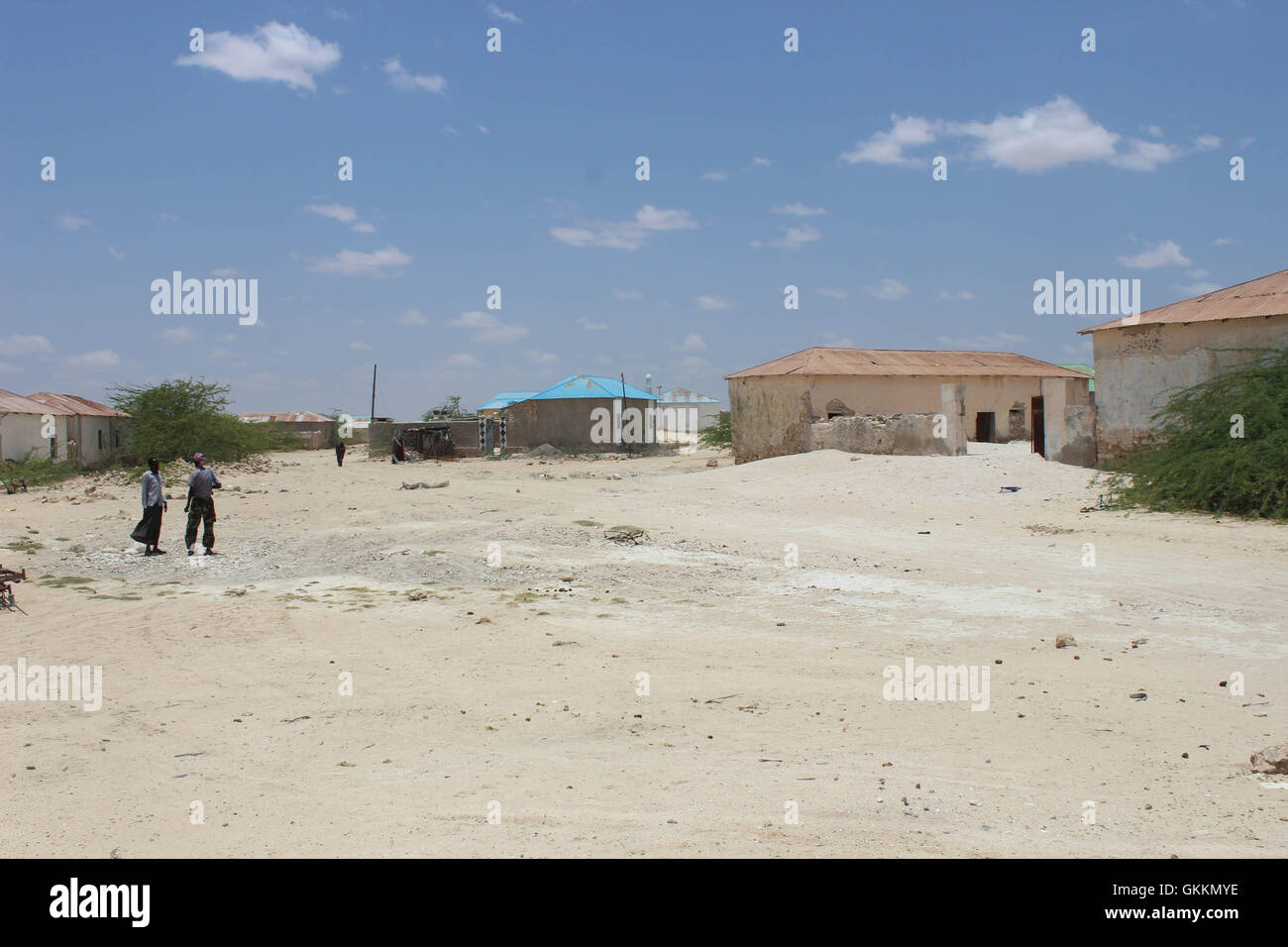 A suburb of Ceel Bur town in Galgadud region in Somalia. The town was ...
