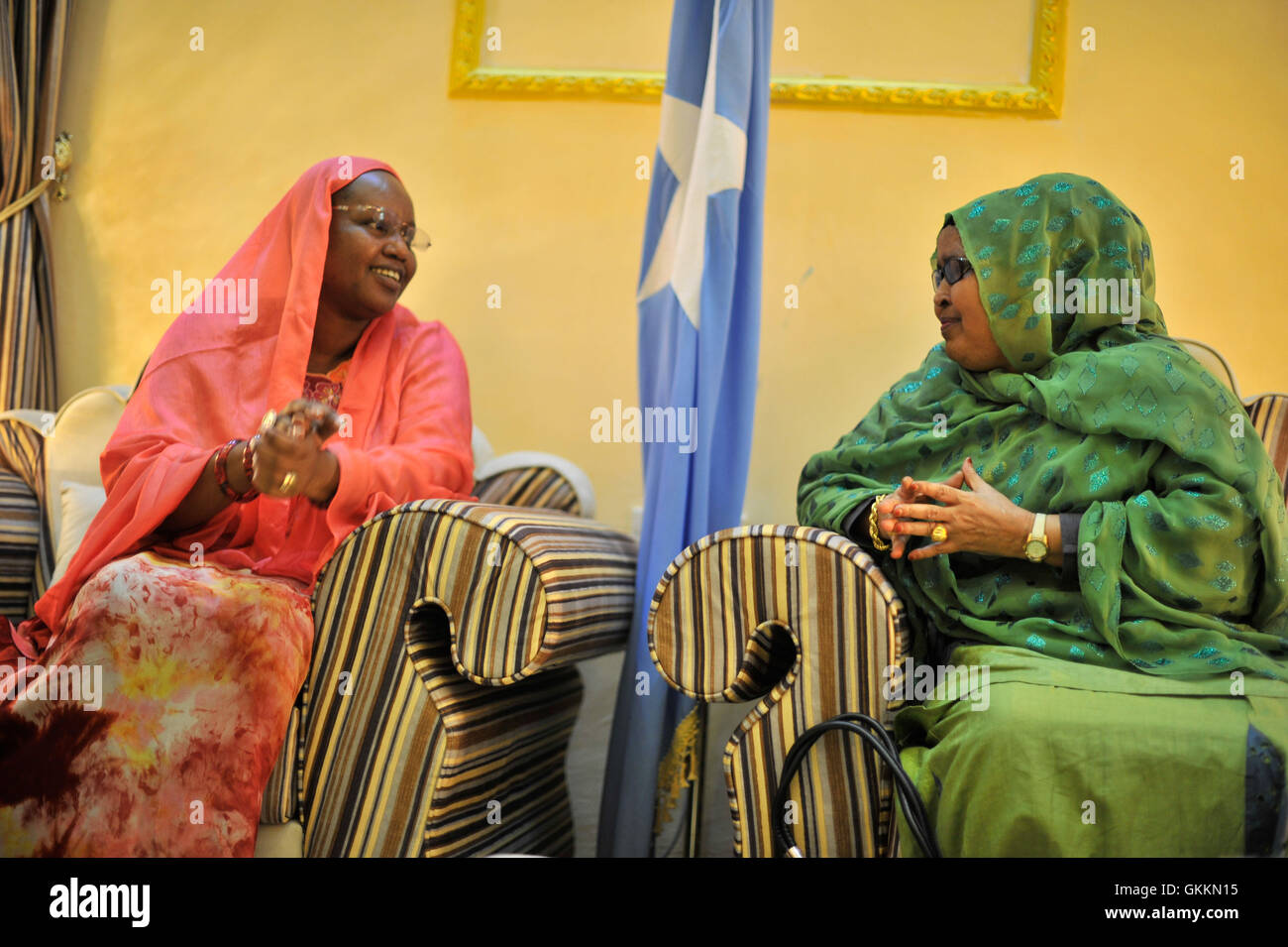 Lydia Wanyoto, Deputy SRCC for Somalia, meets with Somalia’s First Lady ...