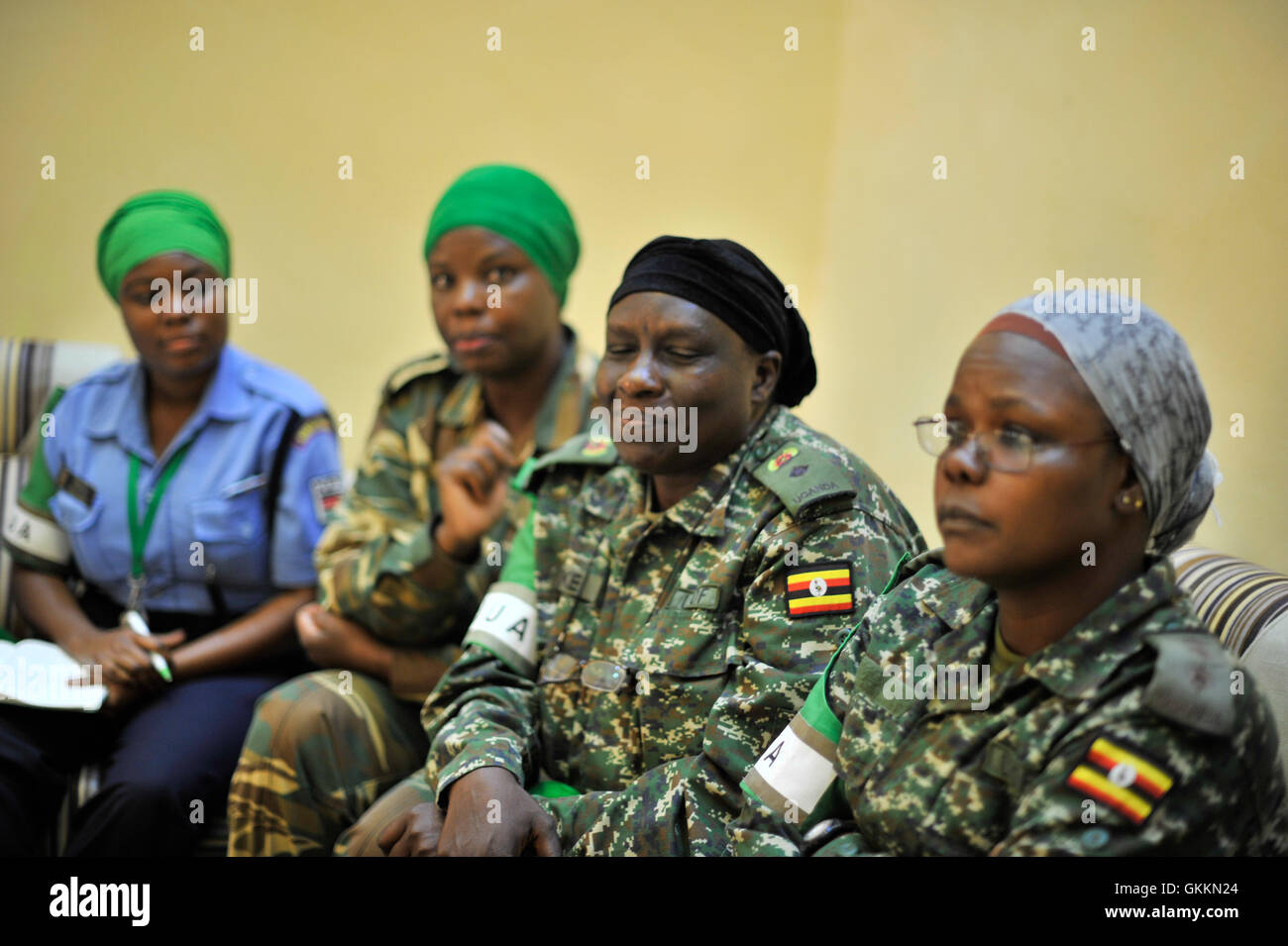 On September 9, 2015, AMISOM officers met with Somalia's First Lady ...