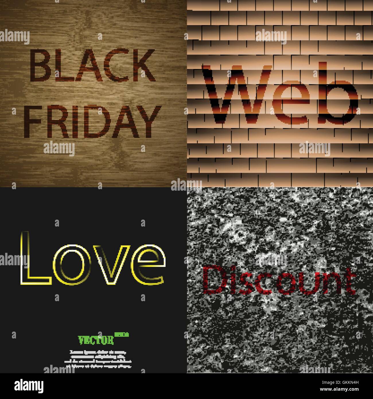 Set of the most popular web design icons on abstract background Stock ...