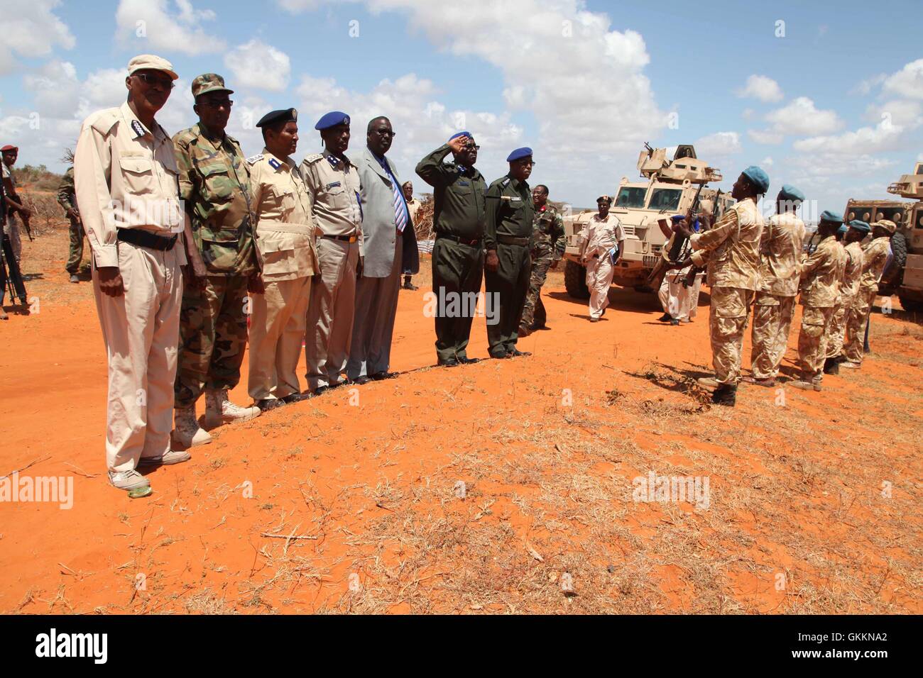 On October 22, 2015, Somali Police forces held a parade in Kismayo to ...