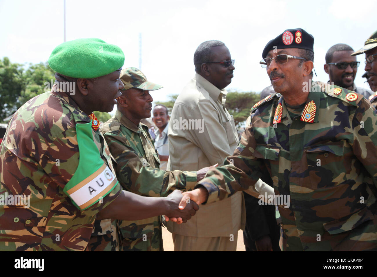 Major General Mohamed Adan Ahmed, Chief of the Somali National Army ...