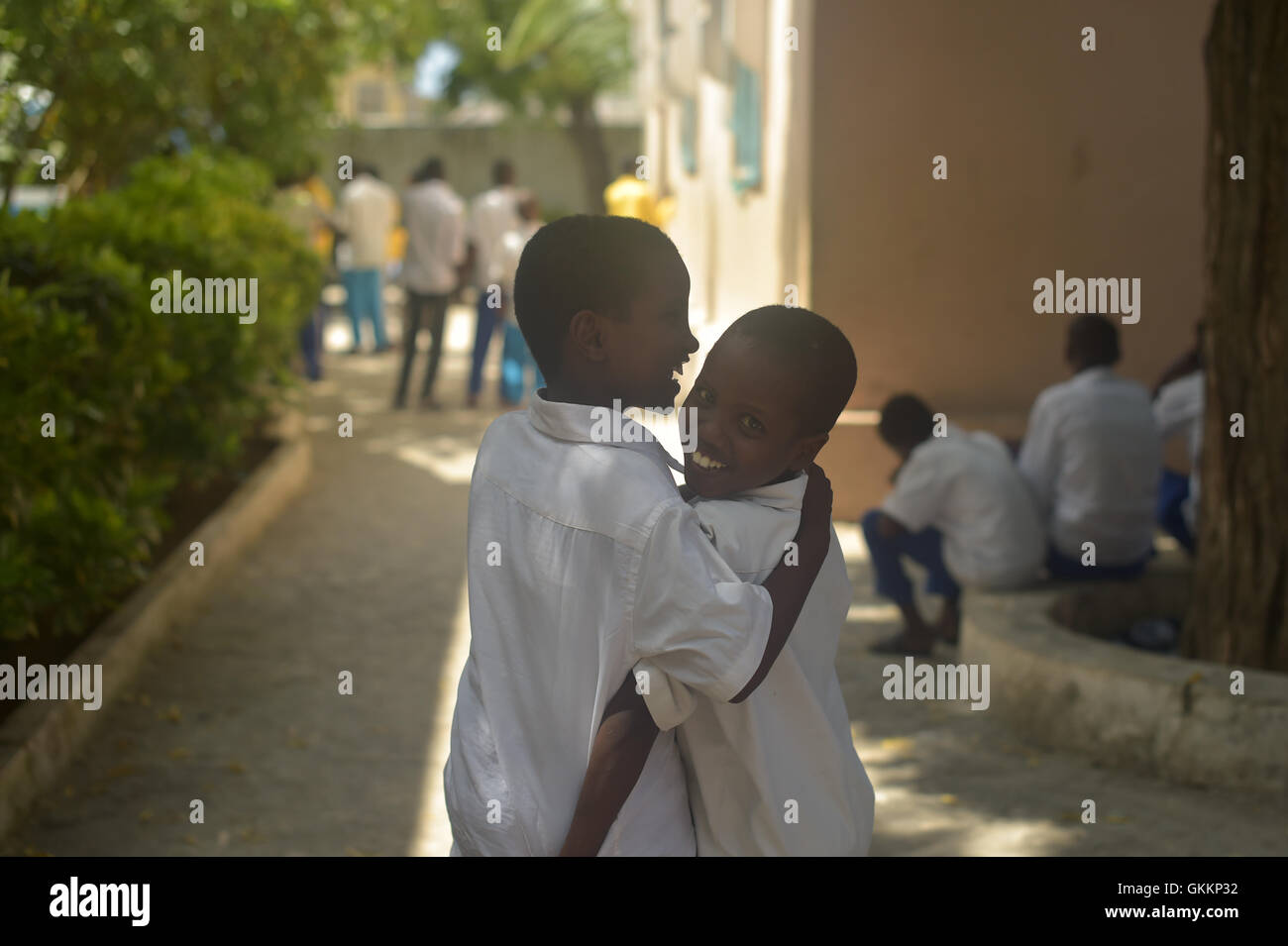 On October 31, two blind boys were seen walking through the yard of the ...