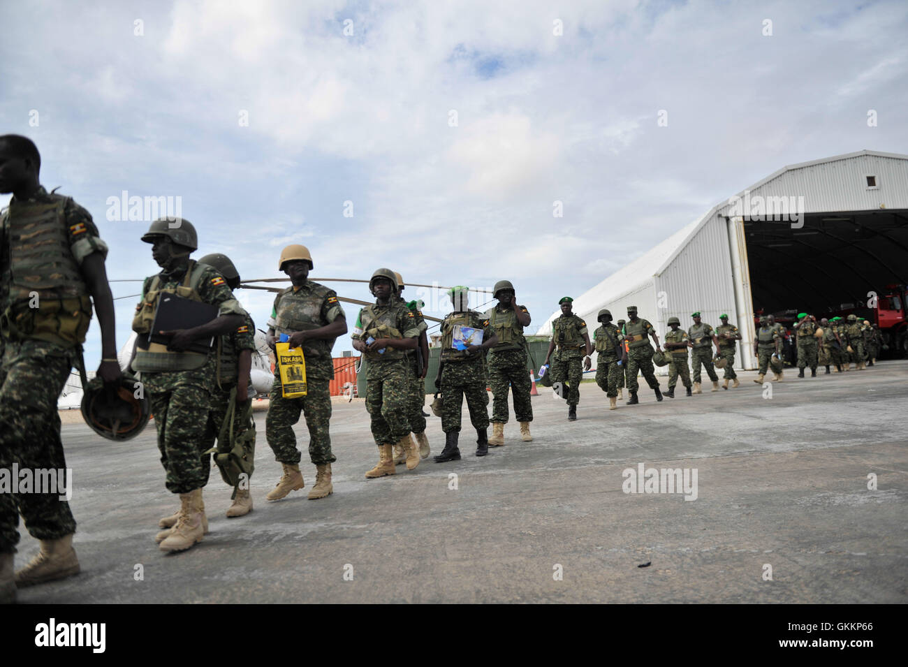 Updf soldiers part african hi-res stock photography and images - Alamy