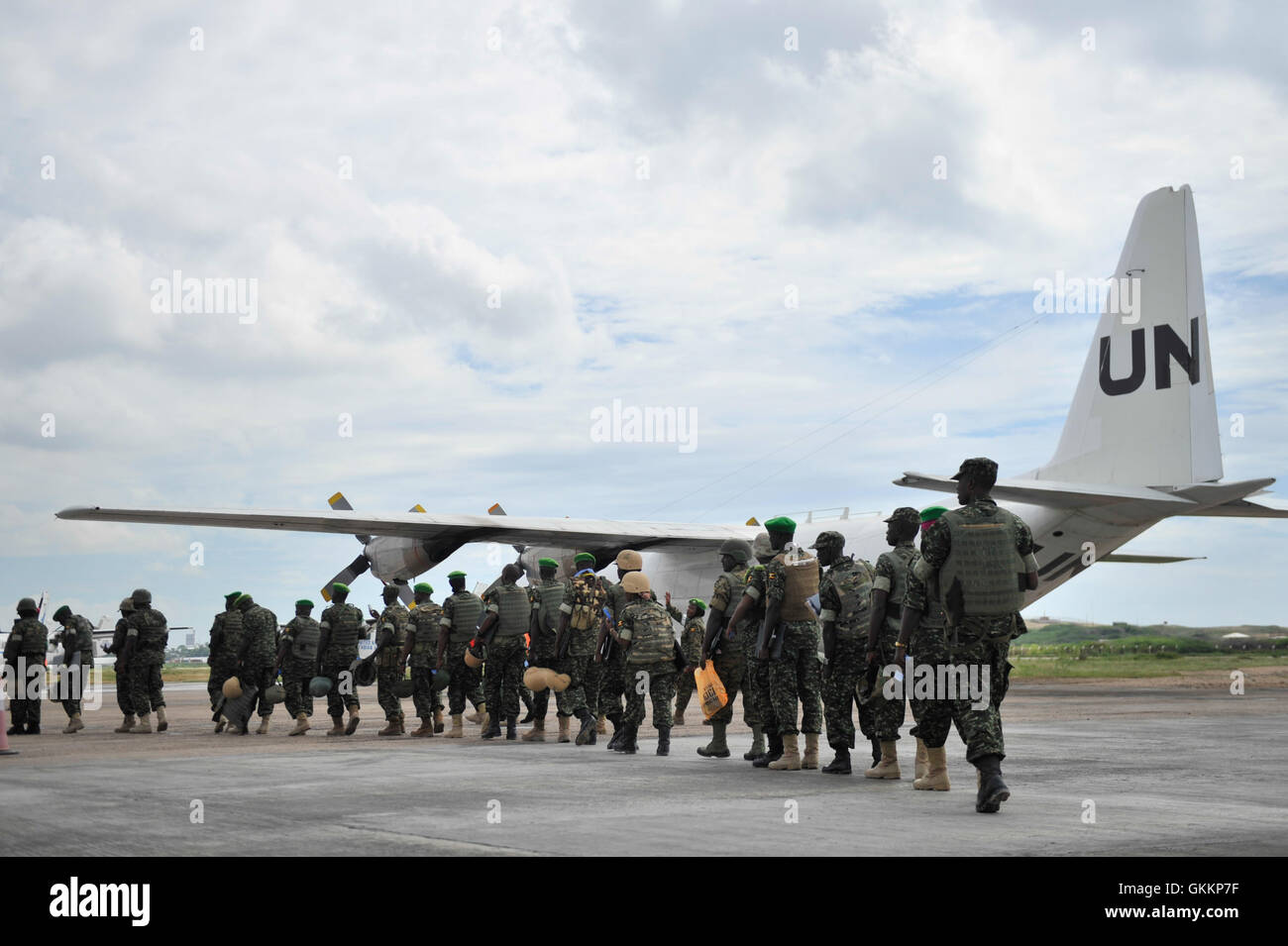Updf soldiers from african hi-res stock photography and images - Alamy