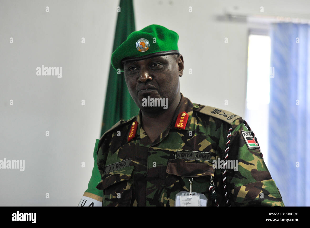 Lt. Gen. Jonathan Rono, AMISOM Force Commander, meets Ambassador ...
