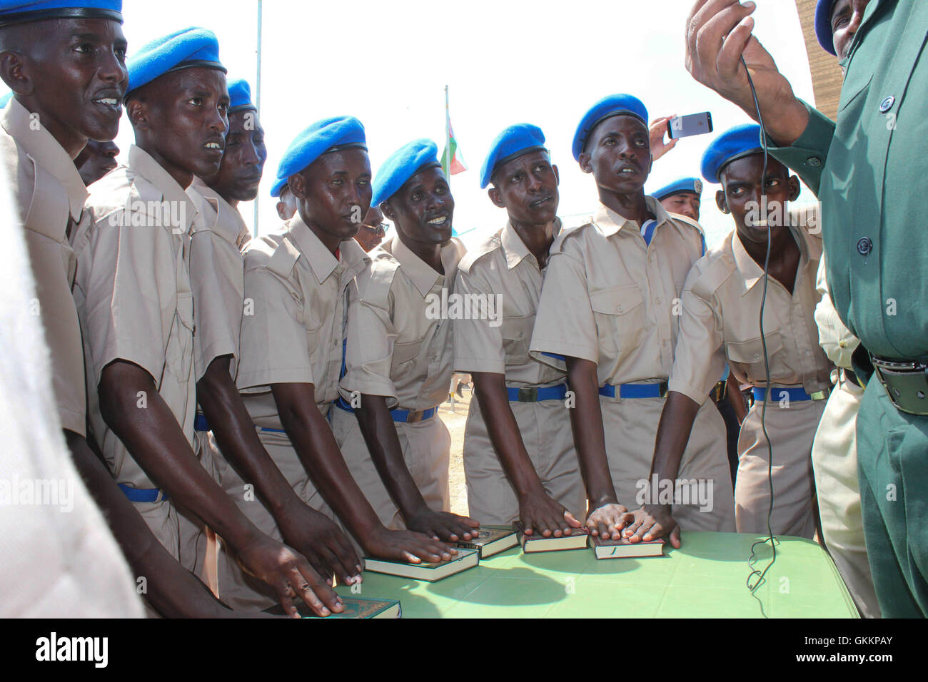 On November 17, 2015, newly trained Somali Police officers took the ...