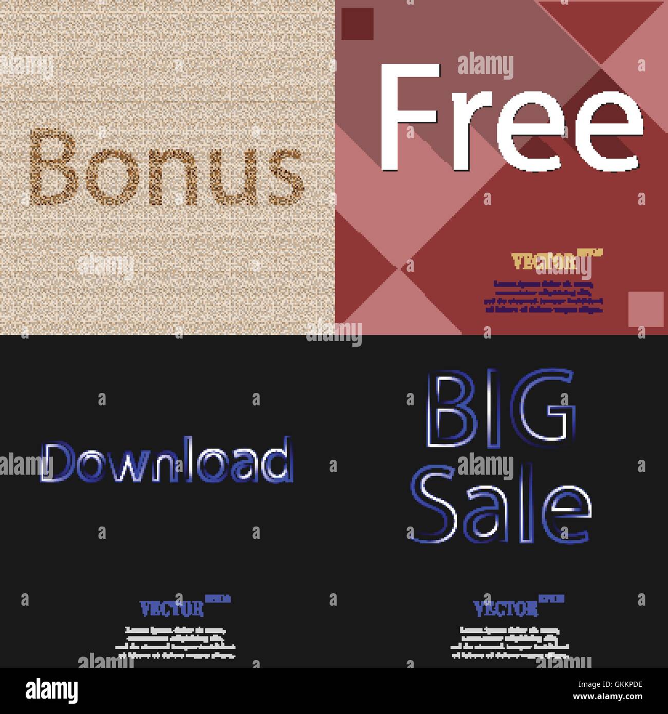 Set of the most popular web design icons on abstract background Stock ...