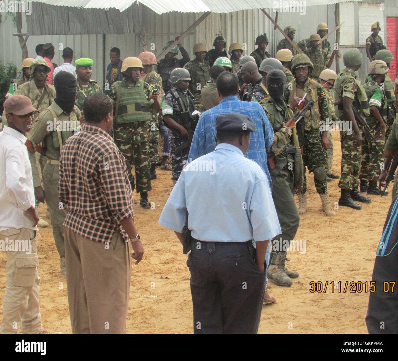 On November 30, 2015, AMISOM troops, alongside the Somali National Army ...