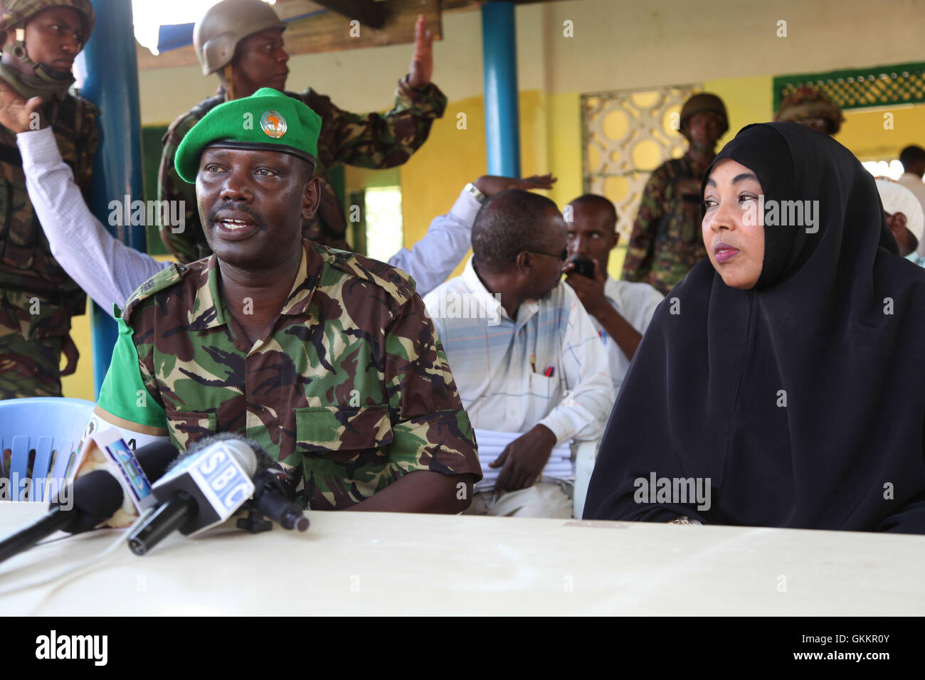 Kenyan soldiers amisom kismayo hi-res stock photography and images - Alamy