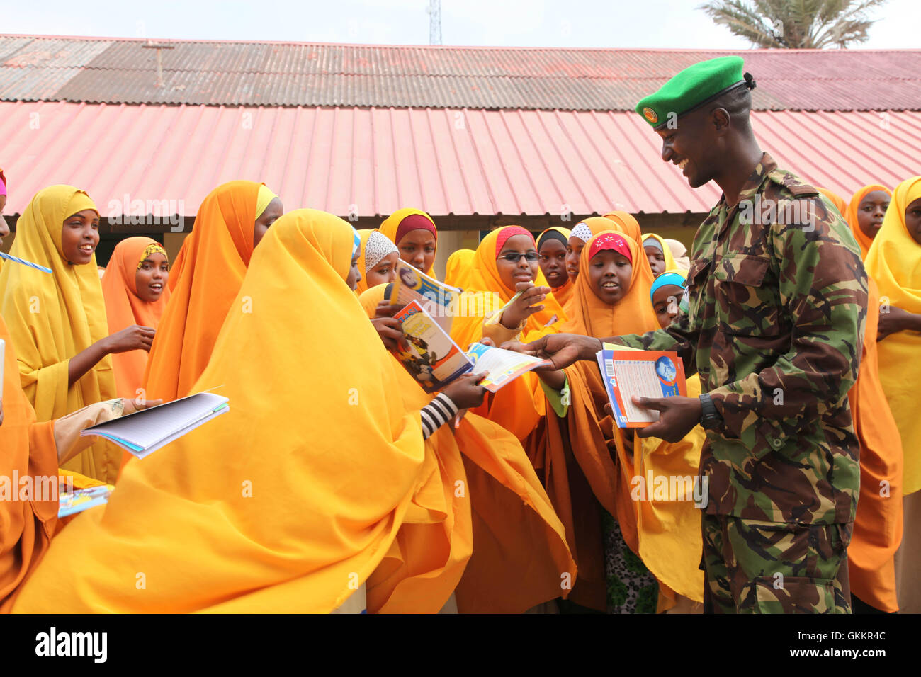 Kenyan students in school hi-res stock photography and images - Alamy