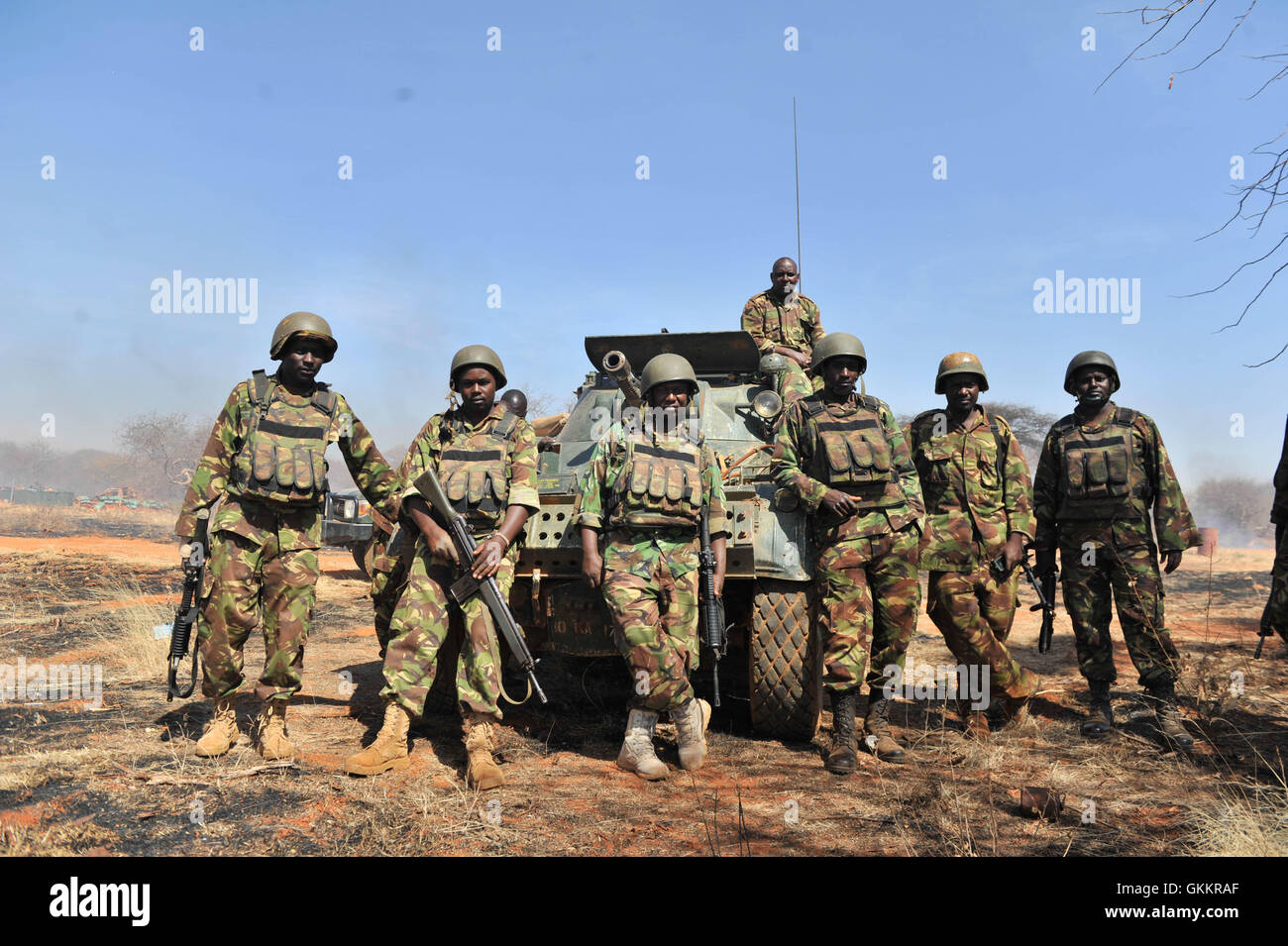 Kenyan defense forces hi-res stock photography and images - Alamy