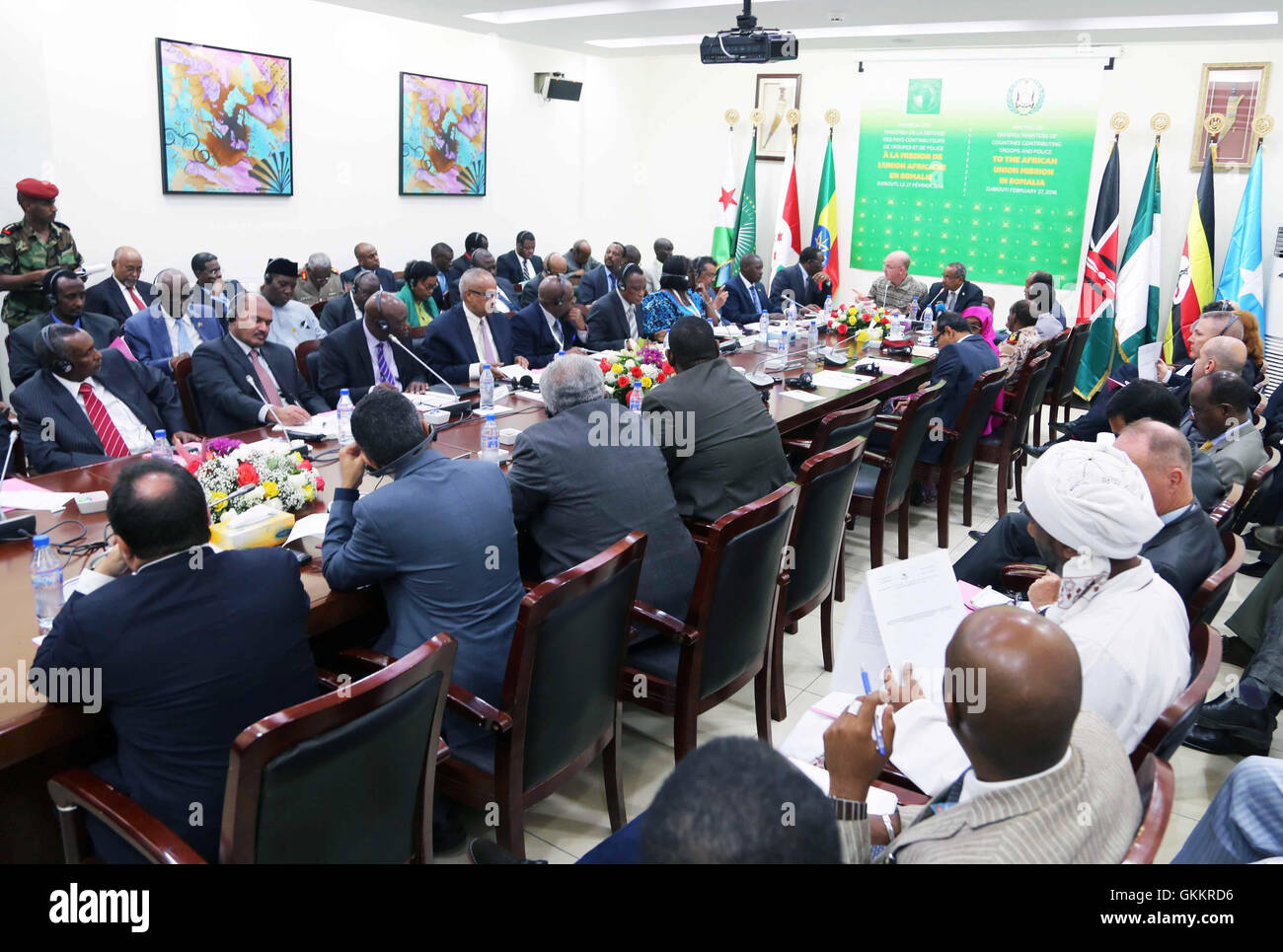 Delegates gather for the AMISOM Troop and Police Contributing Countries ...