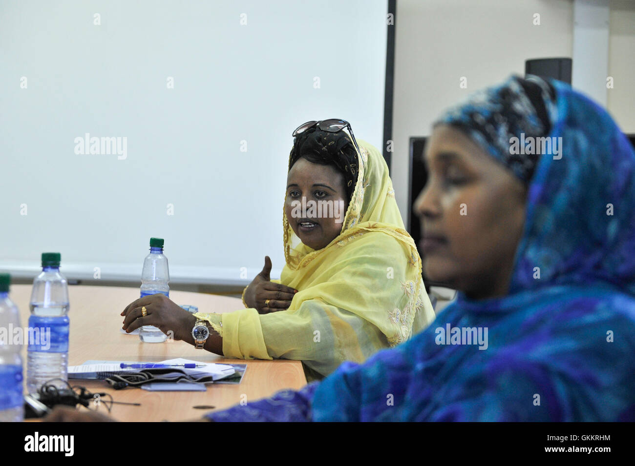 Mariam Hussein, Gender Focal Person at the Federal Ministry of Health ...