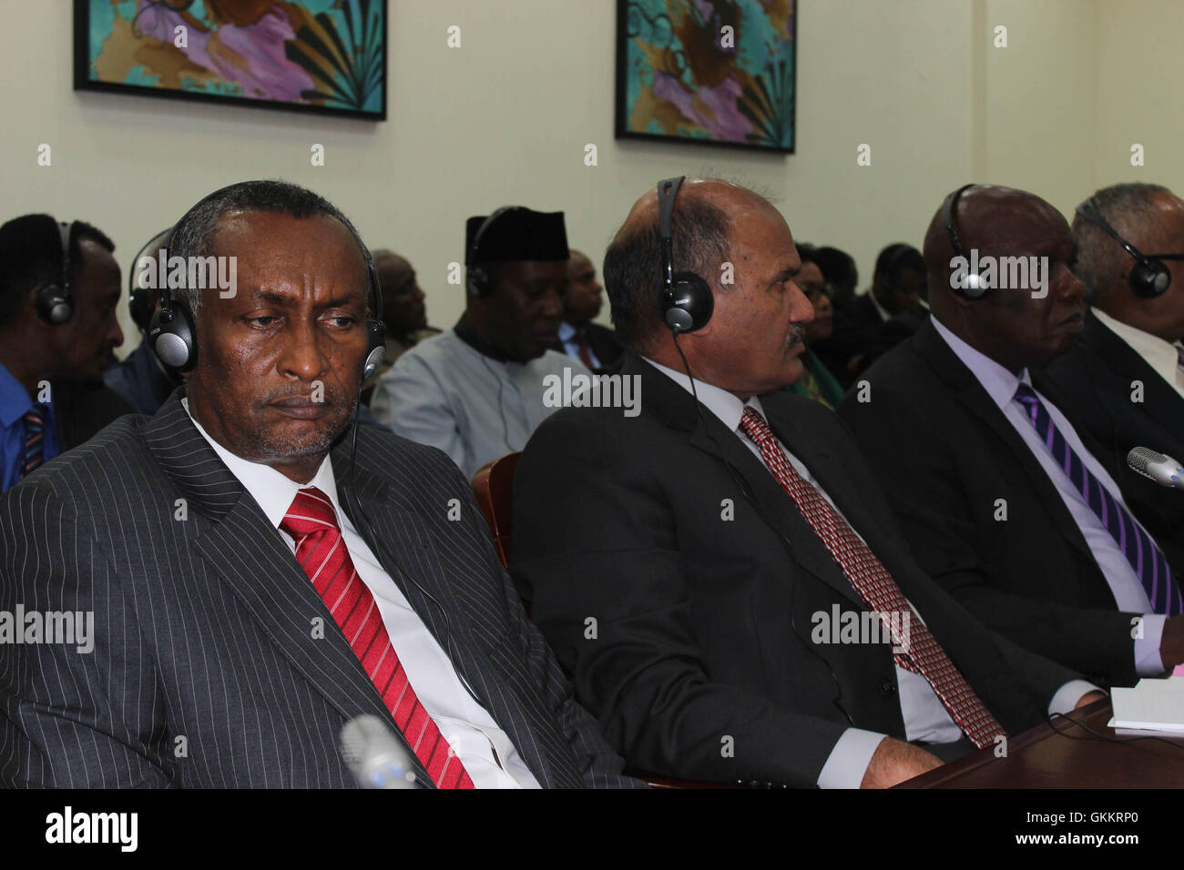 Delegates participate in the AMISOM Troop and Police Contributing ...